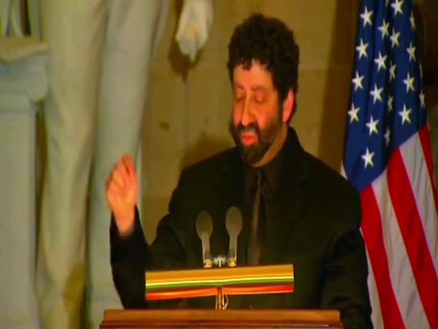 JONATHAN CAHN SPEAKS TO CAPITOL HILL