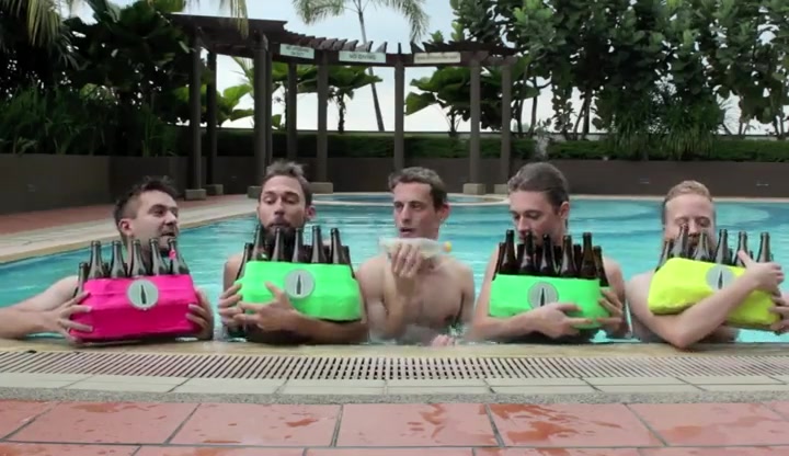 Men Make Music Magic with Unique Musical Instruments