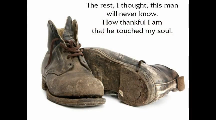 The Shoes - A poem by Leanne Freiberg - Inspirational Videos
