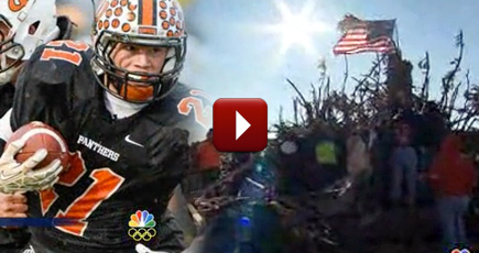 Champion Football Team Gives Back to Their Destroyed Community ...