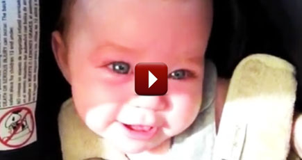 Only One Thing Can Stop This Precious Baby From Crying - See What It Is :)
