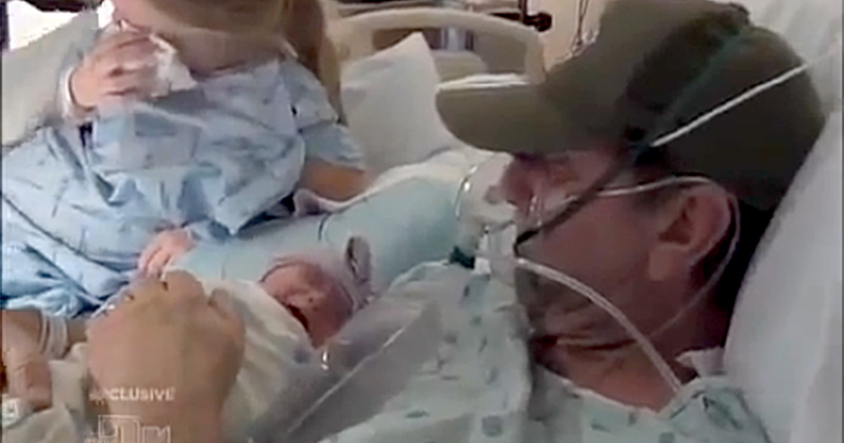 Father Dies With Newborn in His Arms After Wife Grants His Dying Wish. â™¥