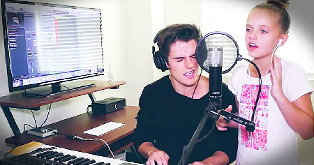 Brother And Sister Sing Incredible Duet Mashup Of 2 Classic Songs