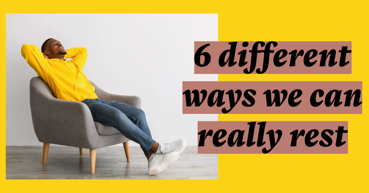Sabbath: Six Different Ways to Really Rest - Listen to Reset with ...